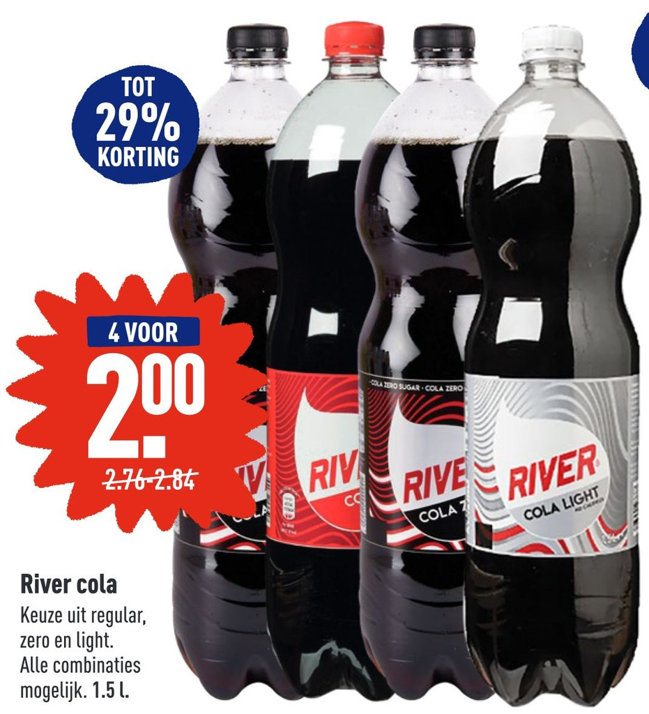 River cola aanbieding bij ALDI