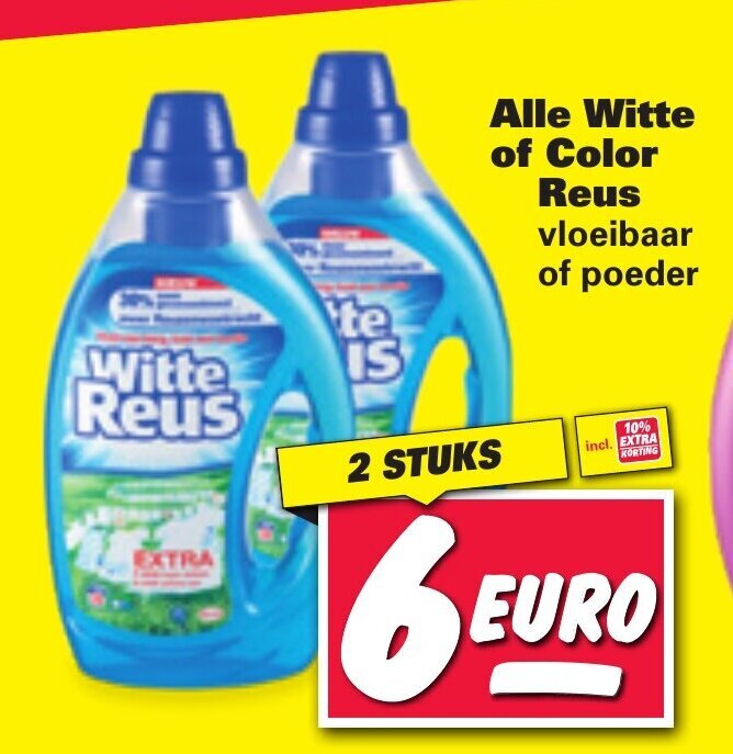 Witte of Color Reus aanbieding bij Nettorama