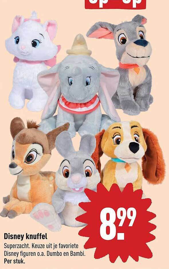 Disney Knuffel aanbieding bij ALDI