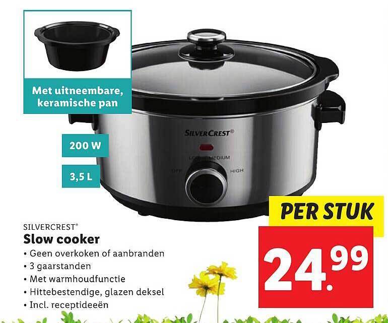 Silvercrest® Slow Cooker aanbieding bij Lidl