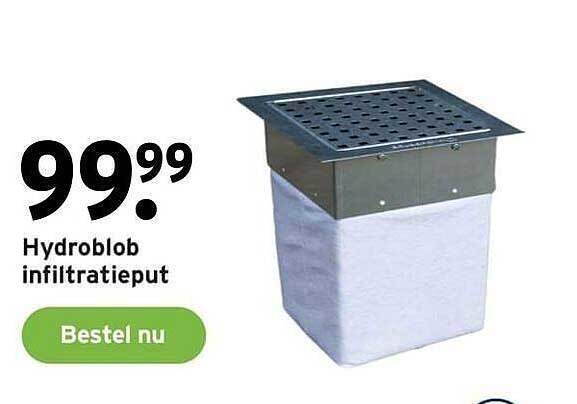 Hydroblob Infiltratieput aanbieding bij GAMMA