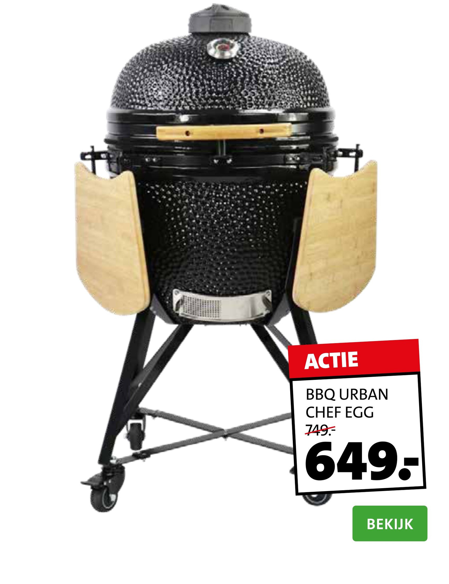 Bbq Urban Chef Egg aanbieding bij Intratuin