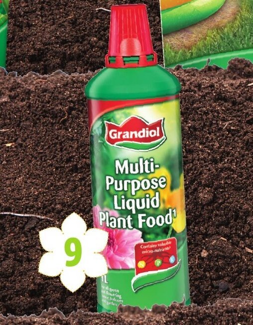 Grandiol Vloeibare meststof voor planten 1 L aanbieding bij Lidl