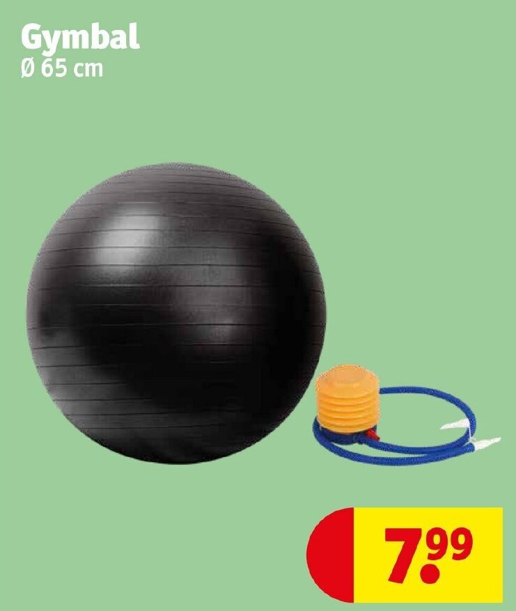 Gymbal 65 cm aanbieding bij Kruidvat