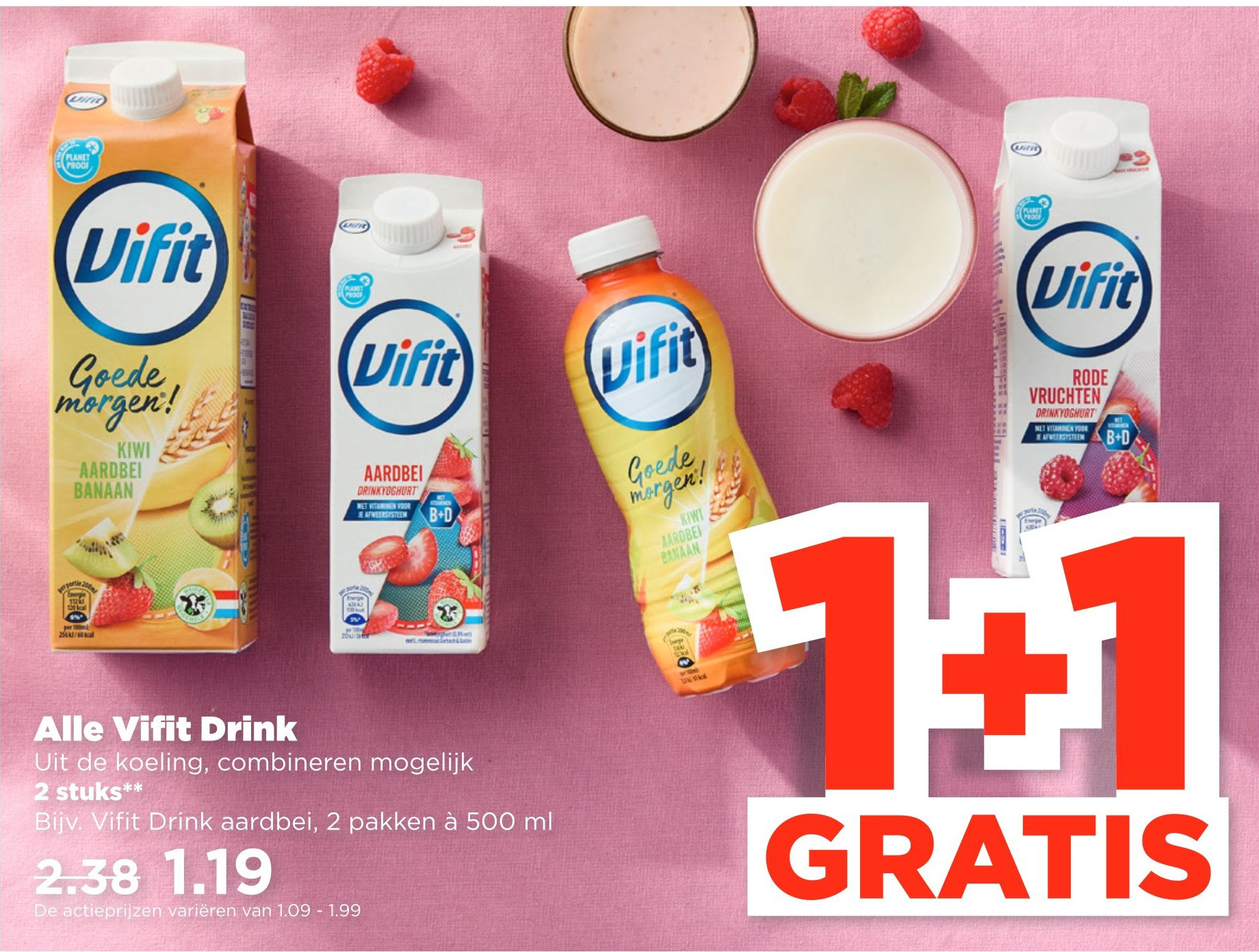 Alle Vifit Drink aanbieding bij PLUS