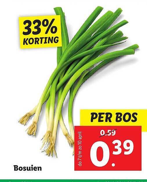 Bosuien 33% Korting aanbieding bij Lidl