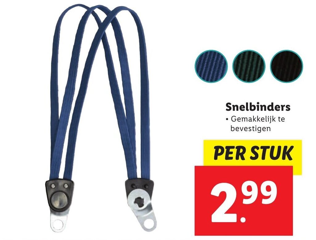 Snelbinders aanbieding bij Lidl