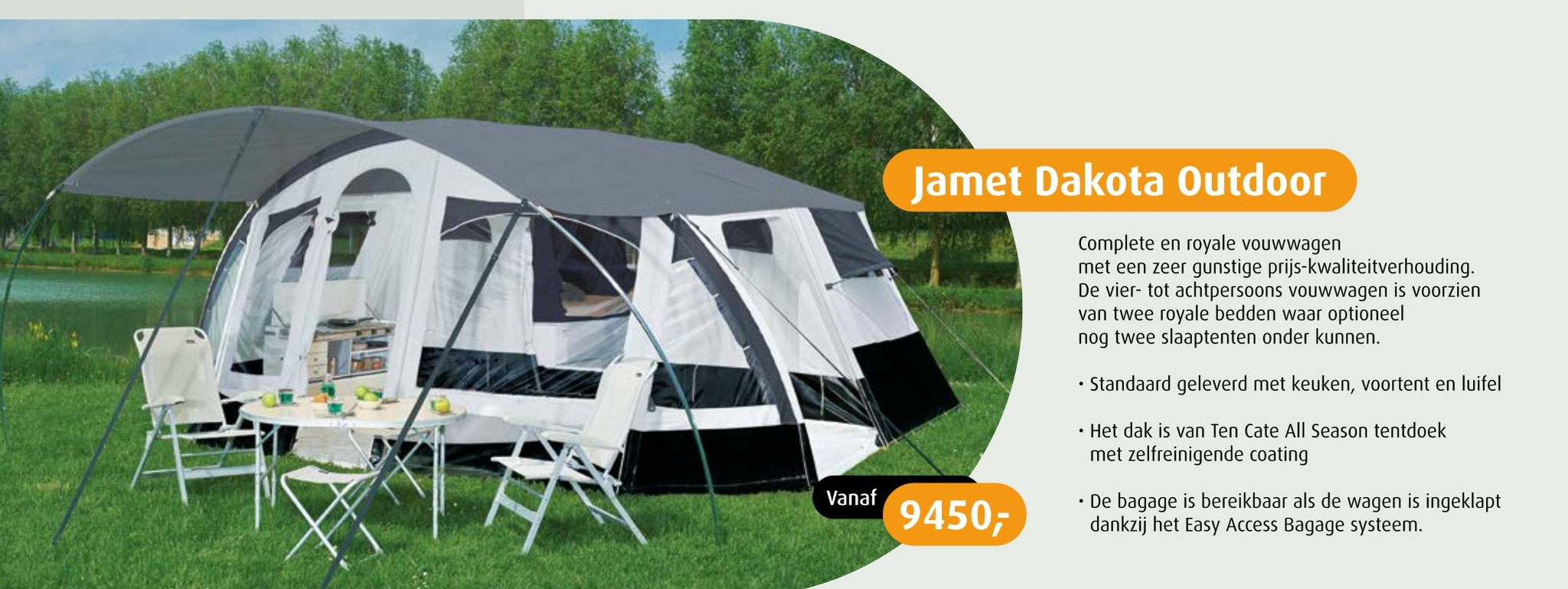 Jamet Dakota Outdoor aanbieding bij De Wit Schijndel