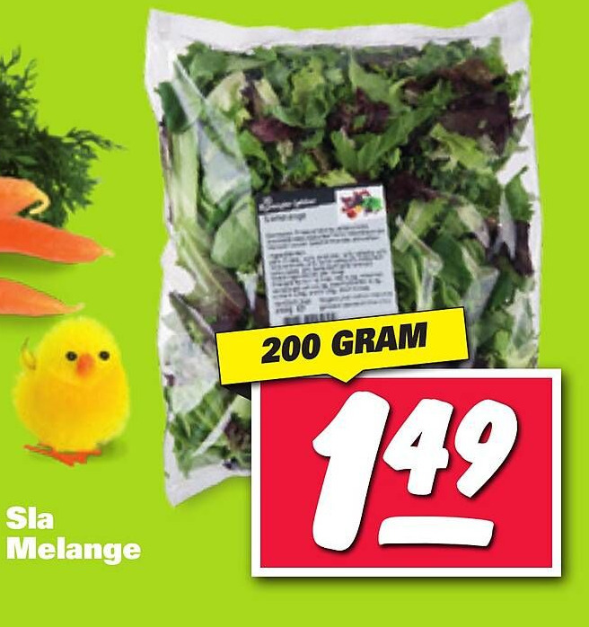 Sla Melange aanbieding bij Nettorama