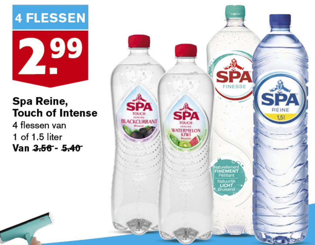 Spa Reine, Touch of Intense aanbieding bij Hoogvliet