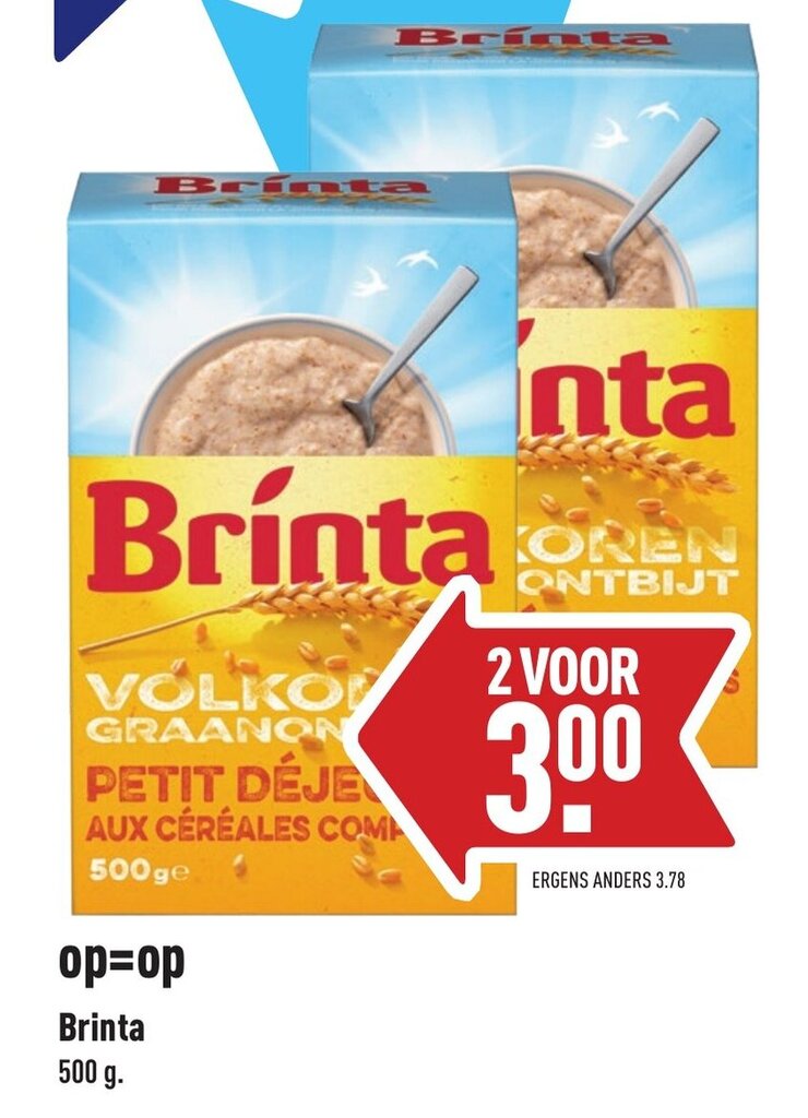 Brinta 500g aanbieding bij ALDI