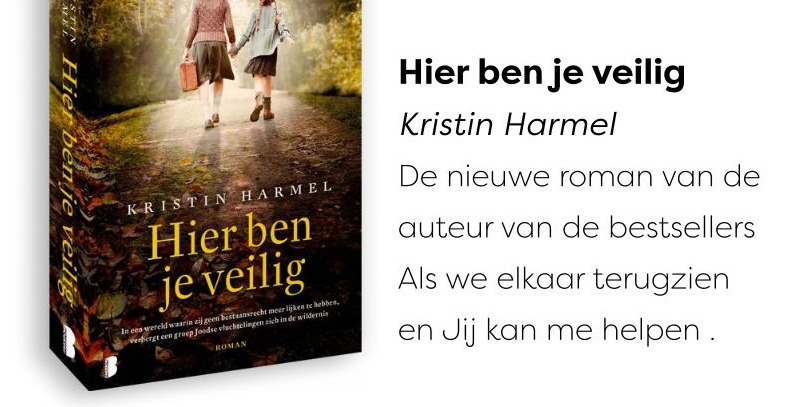Hier ben je veilig Kristin Harmel aanbieding bij Bruna