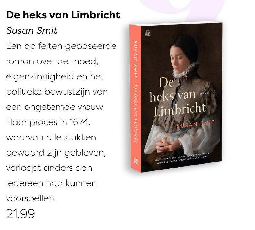 De heks van Limbricht Susan Smit aanbieding bij The Read Shop