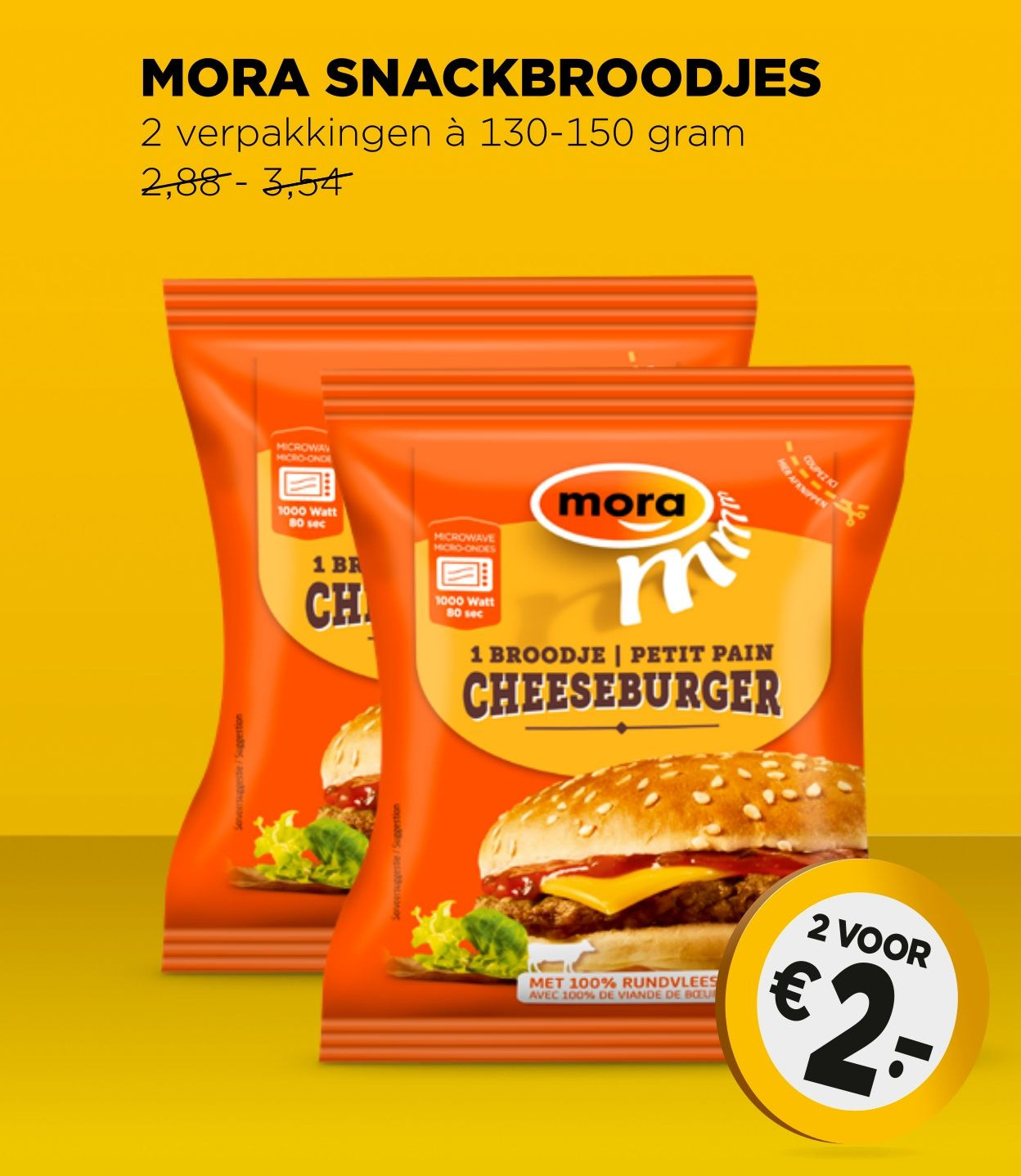 MORA SNACKBROODJES aanbieding bij Jumbo