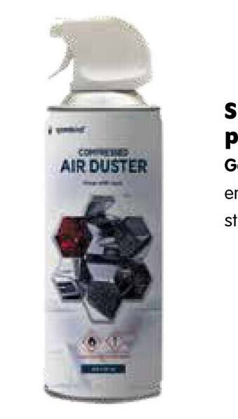 Spuitbus met perslucht 400ml aanbieding bij Plentyparts