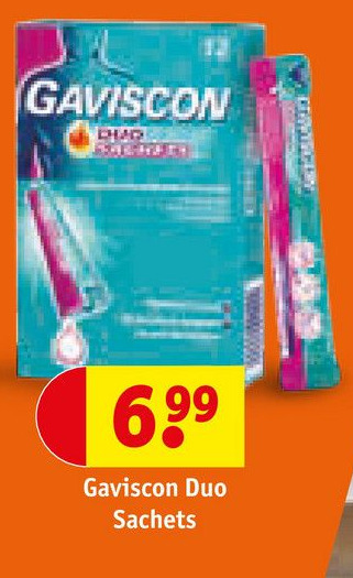 Gaviscon Duo Sachets aanbieding bij Kruidvat