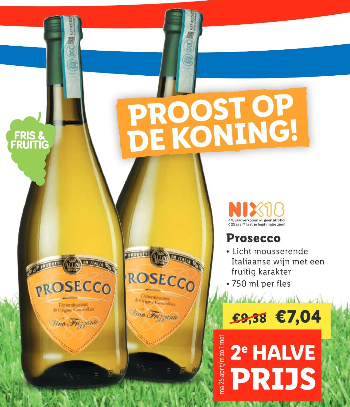 Prosecco aanbieding bij Lidl