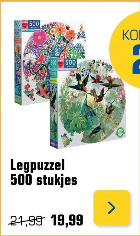 Legpuzzel 500 stukjes aanbieding bij Primera Legpuzzel 500 stukjes aanbieding bij Primera