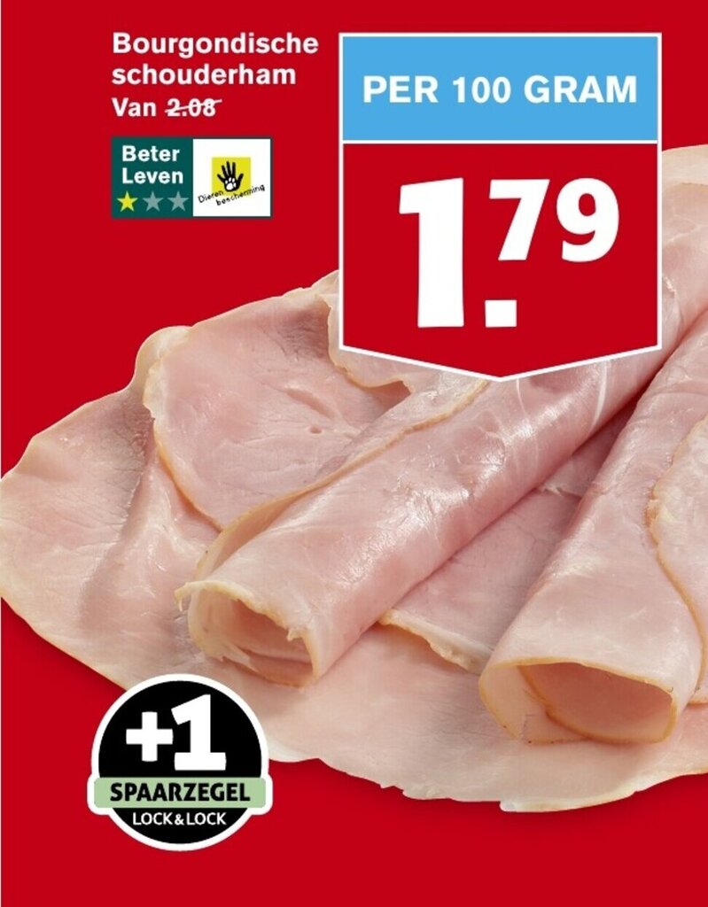 Bourgondische schouderham aanbieding bij Hoogvliet