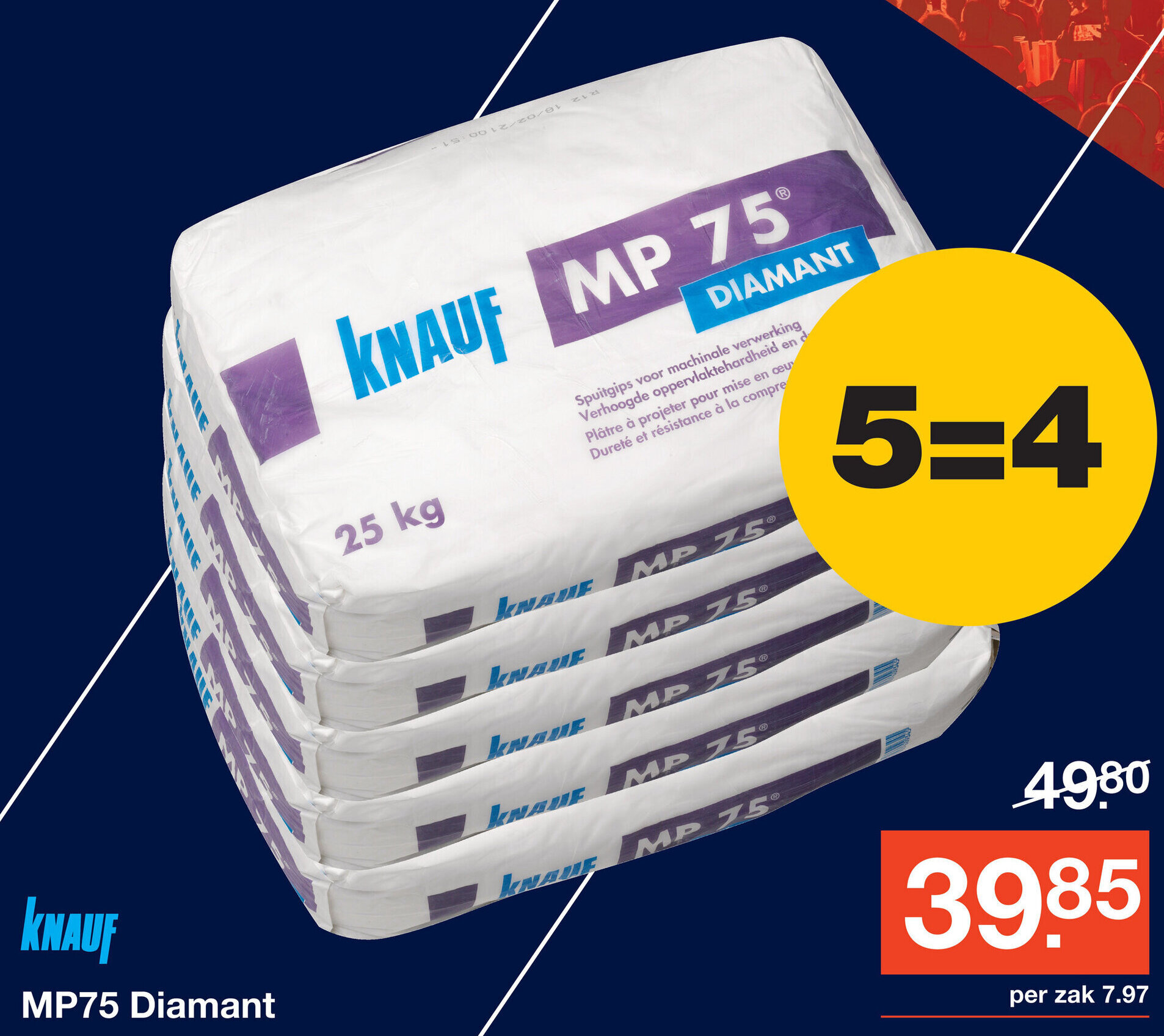 MP75 Diamant aanbieding bij BOUWMAAT