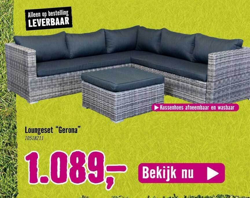 Loungeset aanbieding bij Hornbach