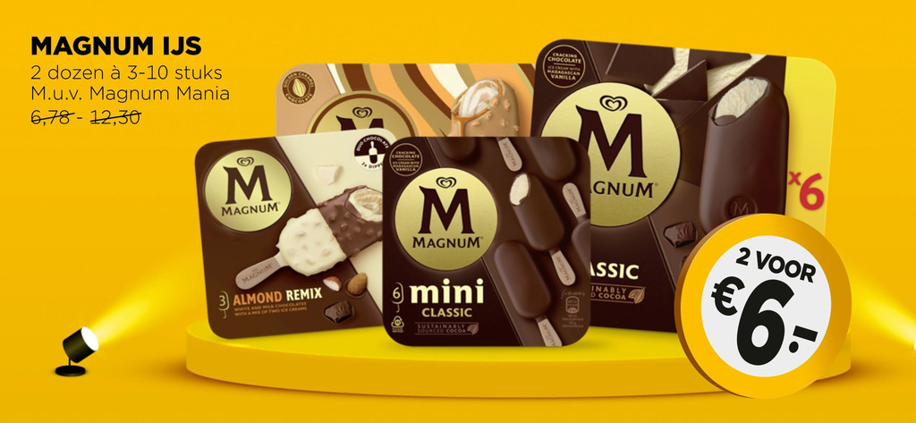 MAGNUM IJS aanbieding bij Jumbo