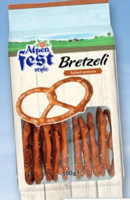 Grote pretzels aanbieding bij Lidl
