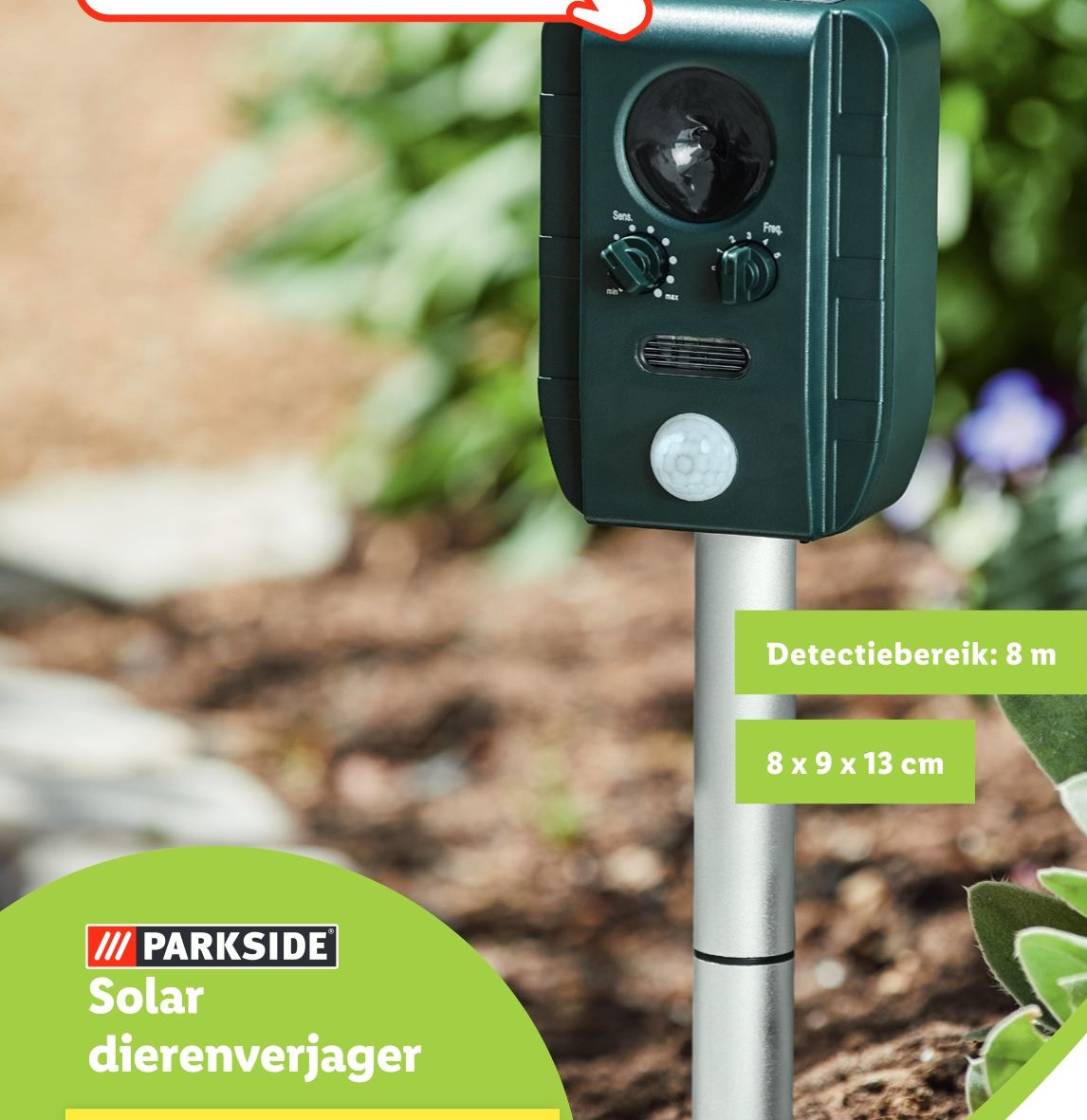 III PARKSIDE Solar dierenverjager aanbieding bij Lidl