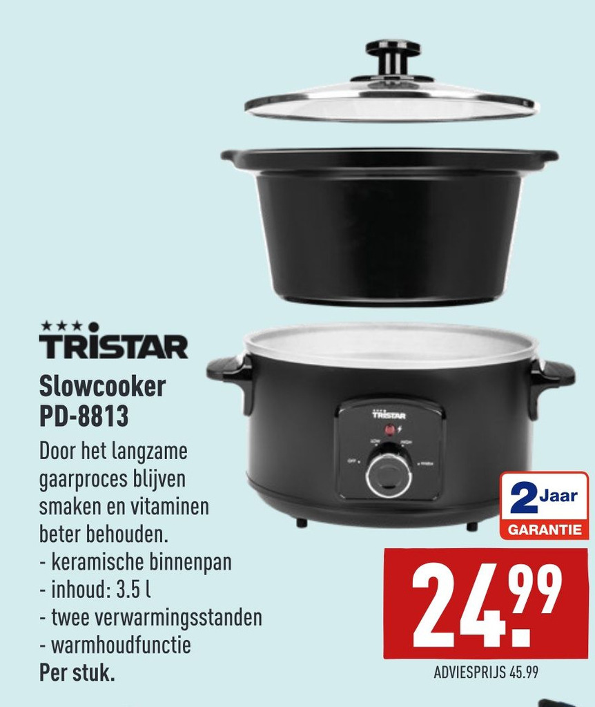 Slowcooker PD-8813 aanbieding bij ALDI