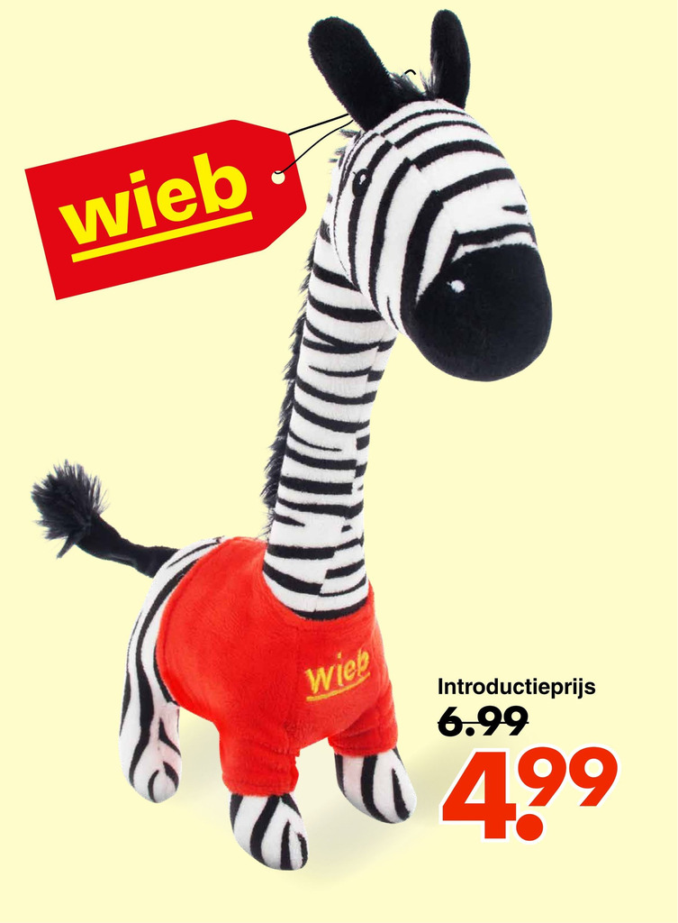 Wieb aanbieding bij Wibra