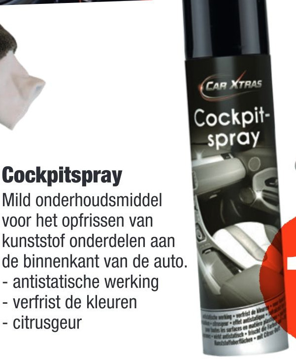 Cockpitspray aanbieding bij ALDI