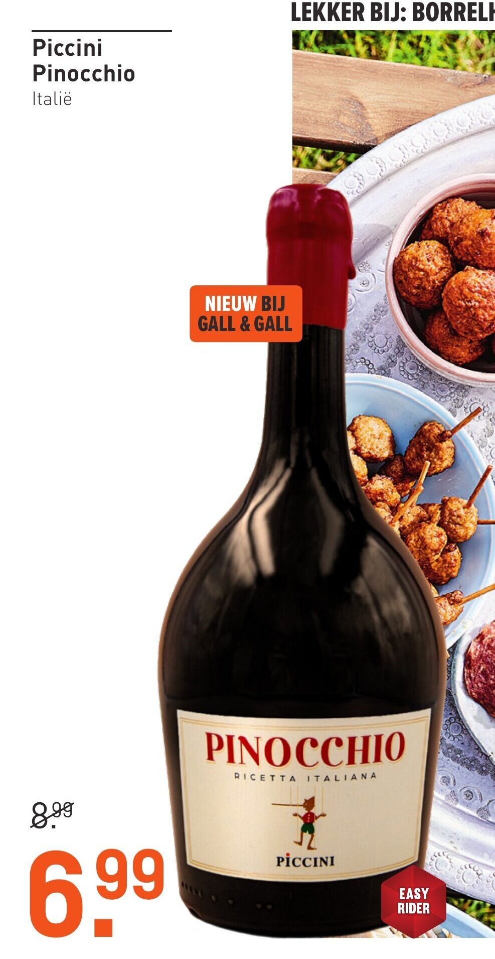 Piccini pinocchio aanbieding bij Gall & Gall
