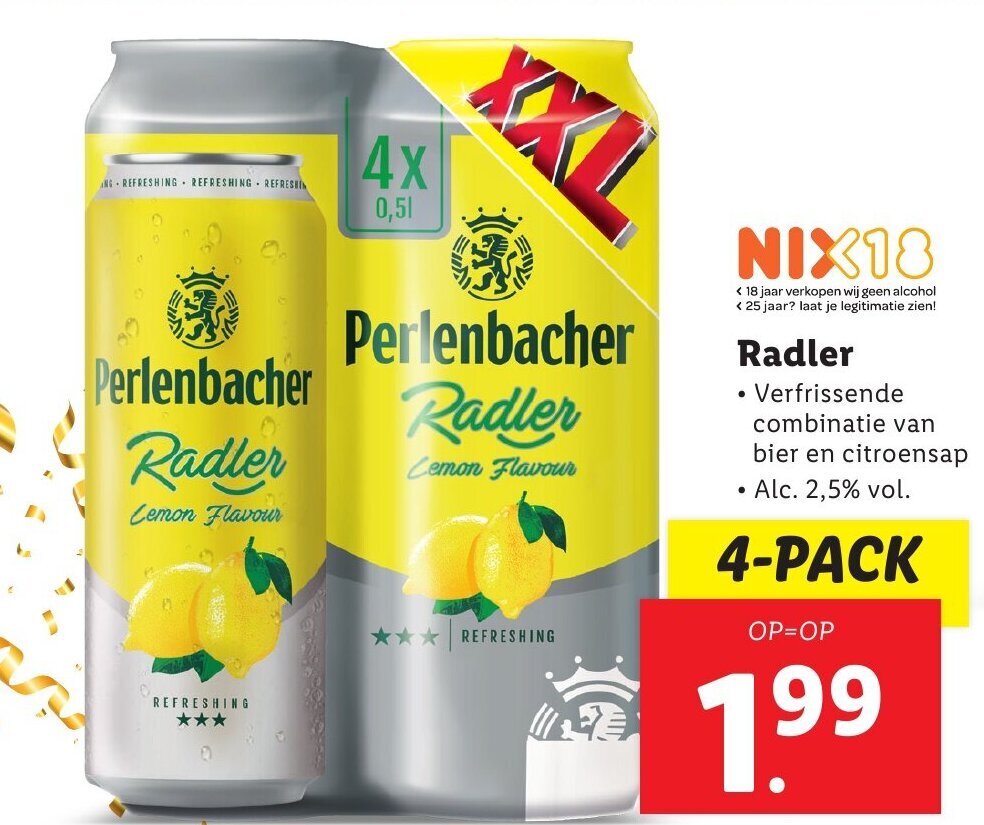 Radler aanbieding bij Lidl