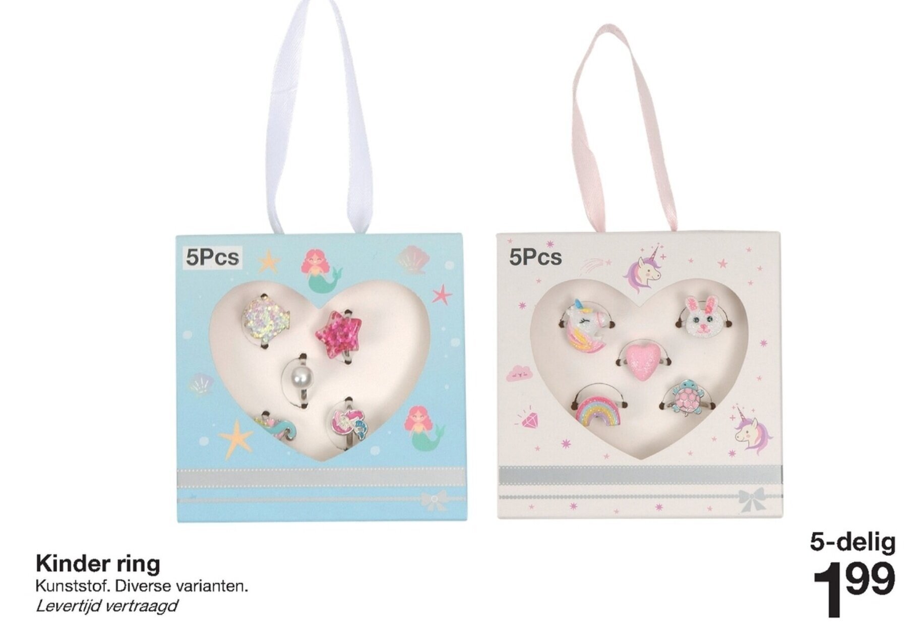 Kinder ring aanbieding bij Zeeman