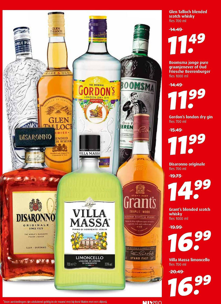 DE HELE MAAND MEI SLIJTERIJ VOORDEEL! * aanbieding bij Boni