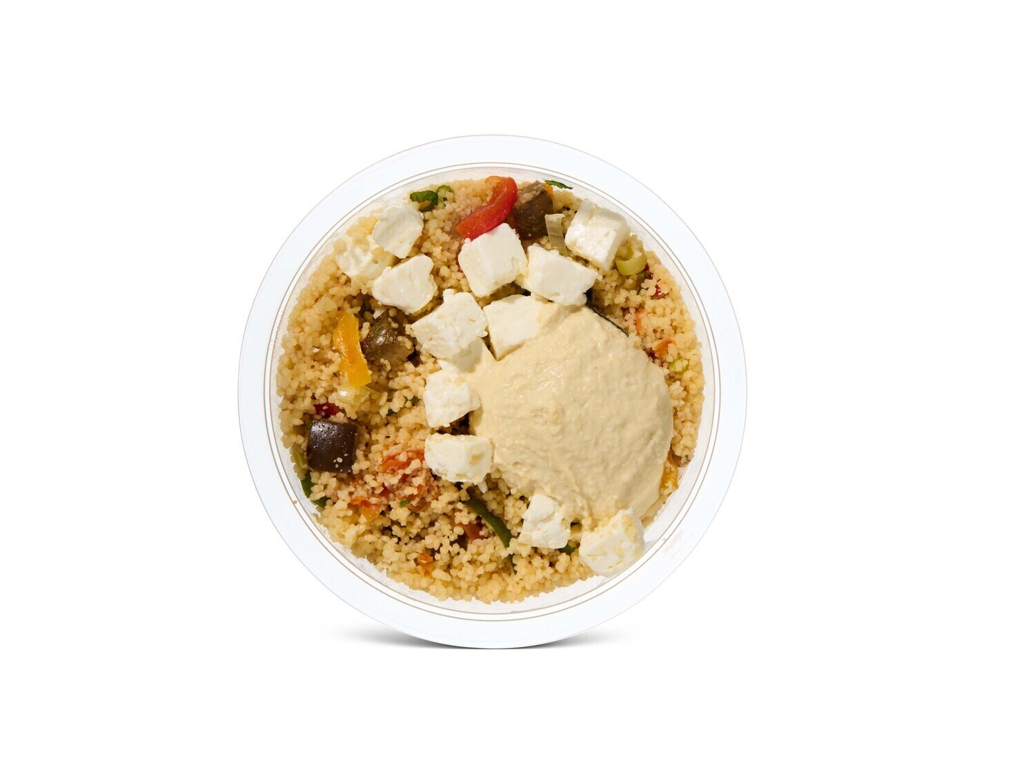 Groente couscous en hummus aanbieding bij Lidl