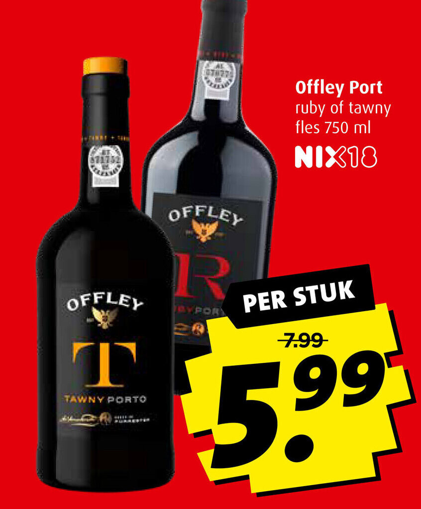 Offley Port 750 ml aanbieding bij Boni