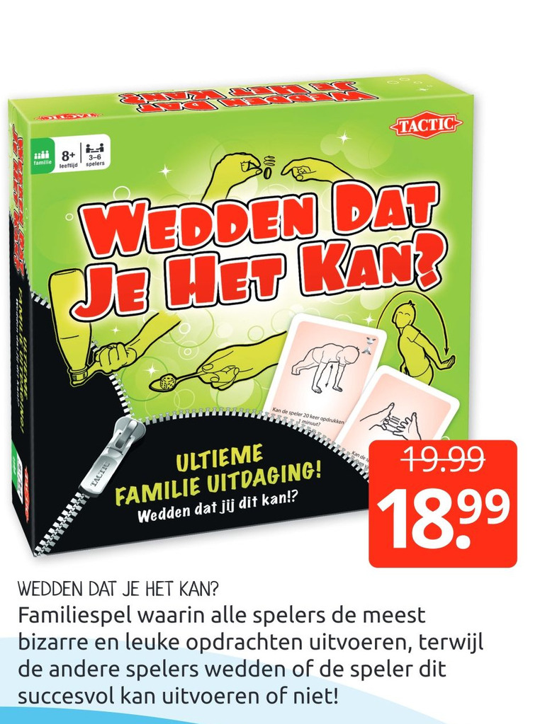 WEDDEN DAT JE HET KAN? aanbieding bij Boekenvoordeel