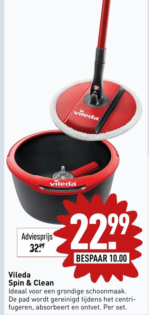 Vileda Spin & Clean aanbieding bij ALDI