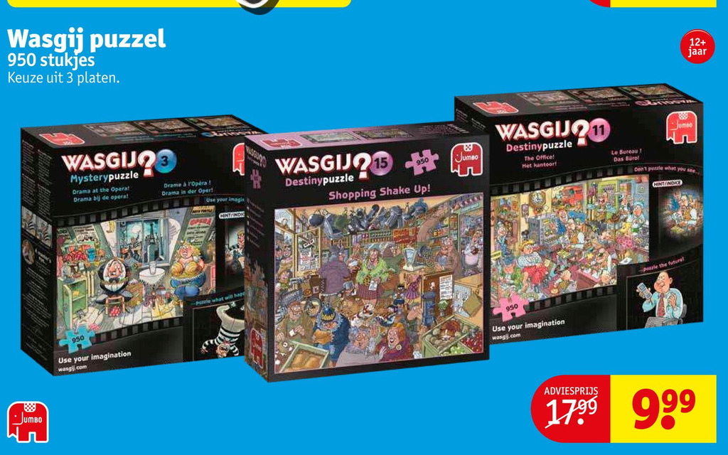 Wasgij puzzel aanbieding bij Kruidvat