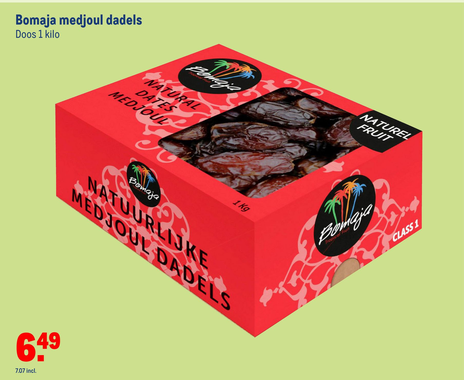 Bomaja medjoul dadels Doos 1 kilo aanbieding bij Makro