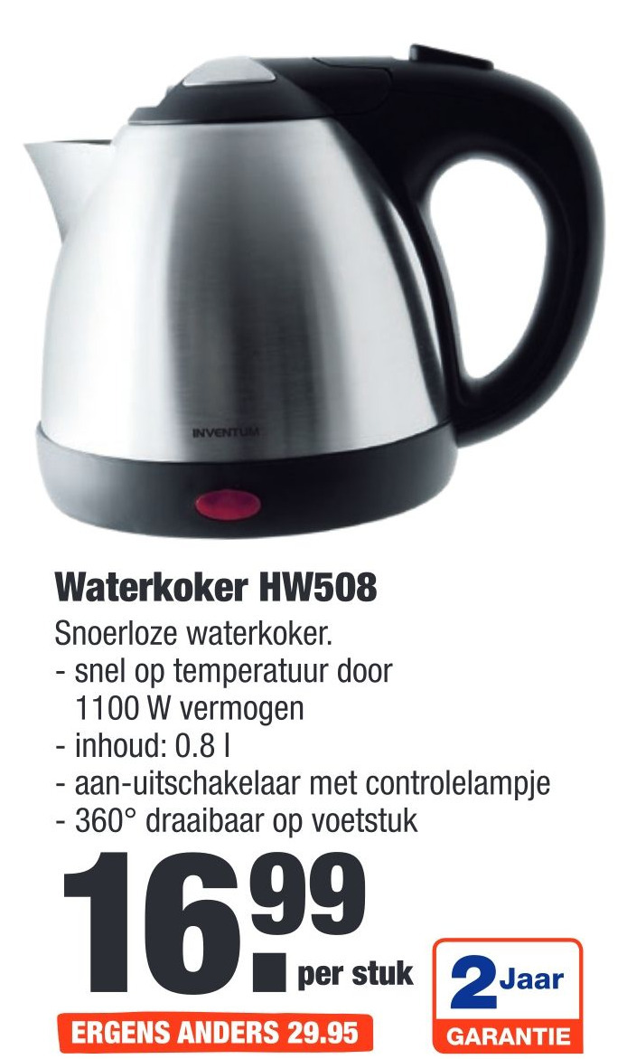 Waterkoker HW508 aanbieding bij ALDI
