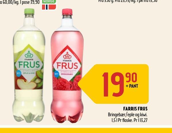 Farris frus tilbud hos Coop Prix