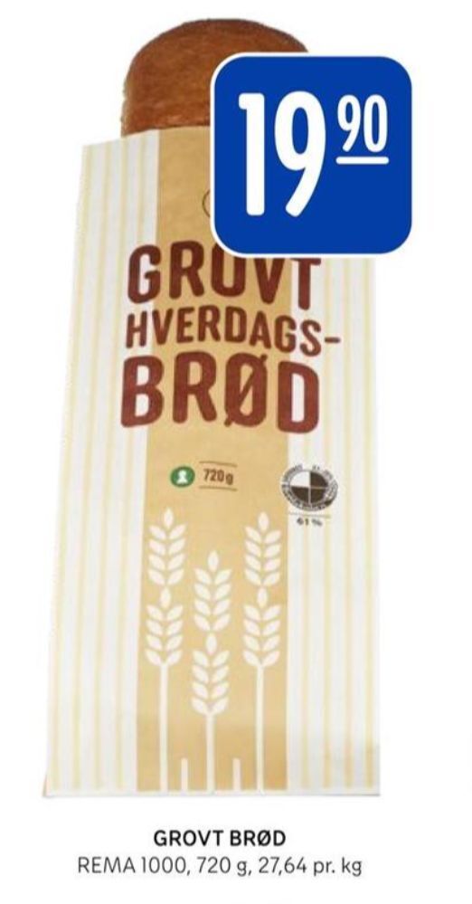 Rema 1000 brød tilbud hos Rema 1000