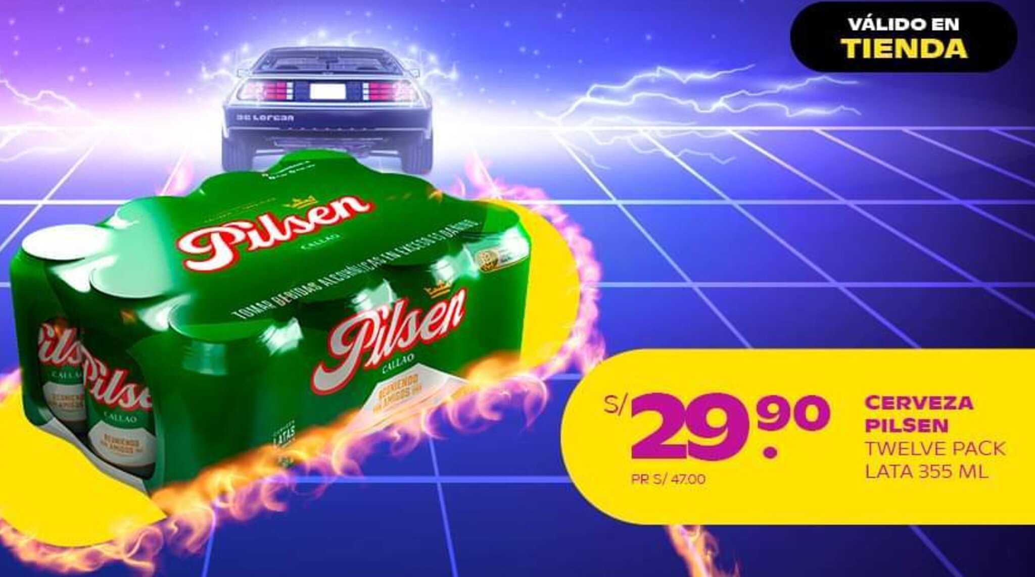 Cerveza Pilsen 355ml oferta en Tambo