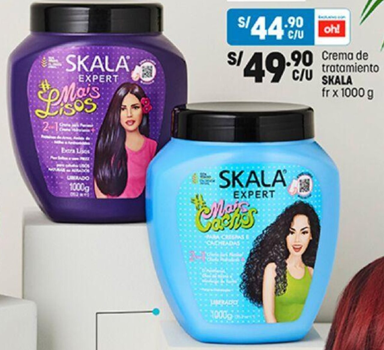 Crema de tratamiento SKALA fr x 1000 g oferta en Plaza Vea