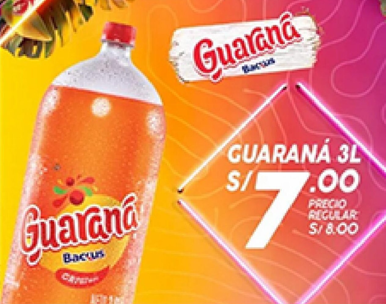 GUARANÁ 3L oferta en Tambo