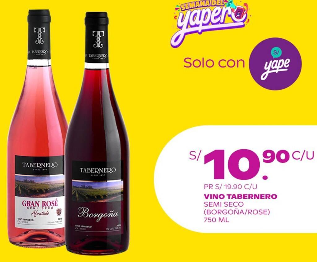 Oferta Vino Tambo – jul. 2025