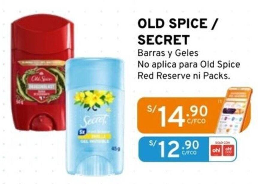 Oferta Old Spice Mifarma – ago. 2025