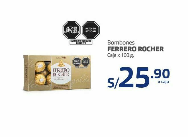Bombones ferrero rocher oferta en Makro